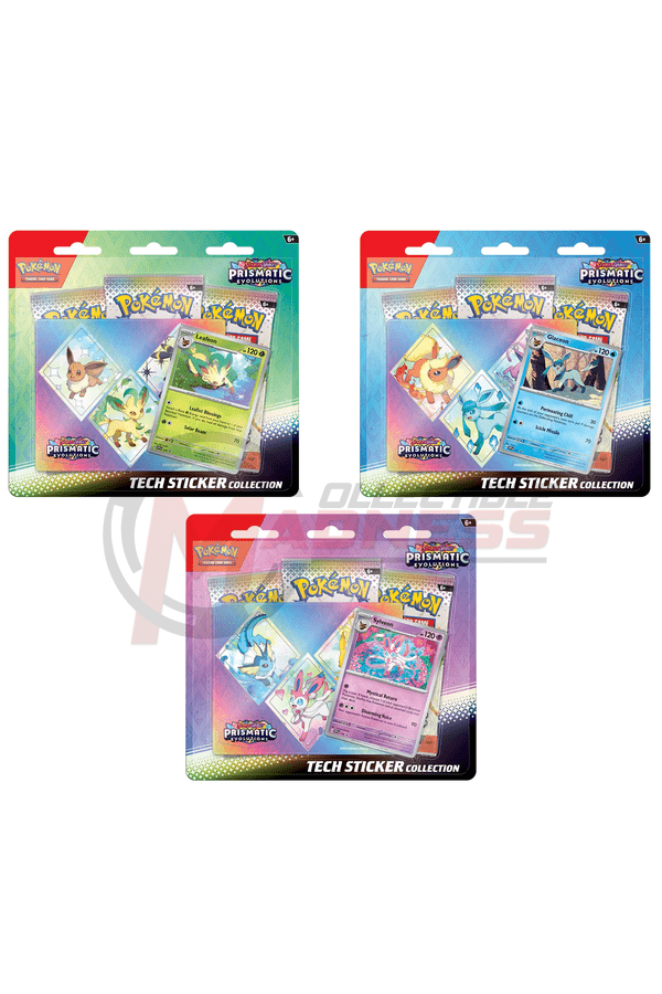 Pokemon - TCG - Prismatic Evolutions Tech Sticker Collection